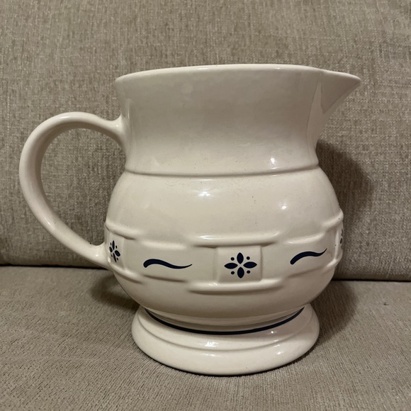 Longaberger | Dining | Longaberger Pottery Woven Traditions Blue Milk ...